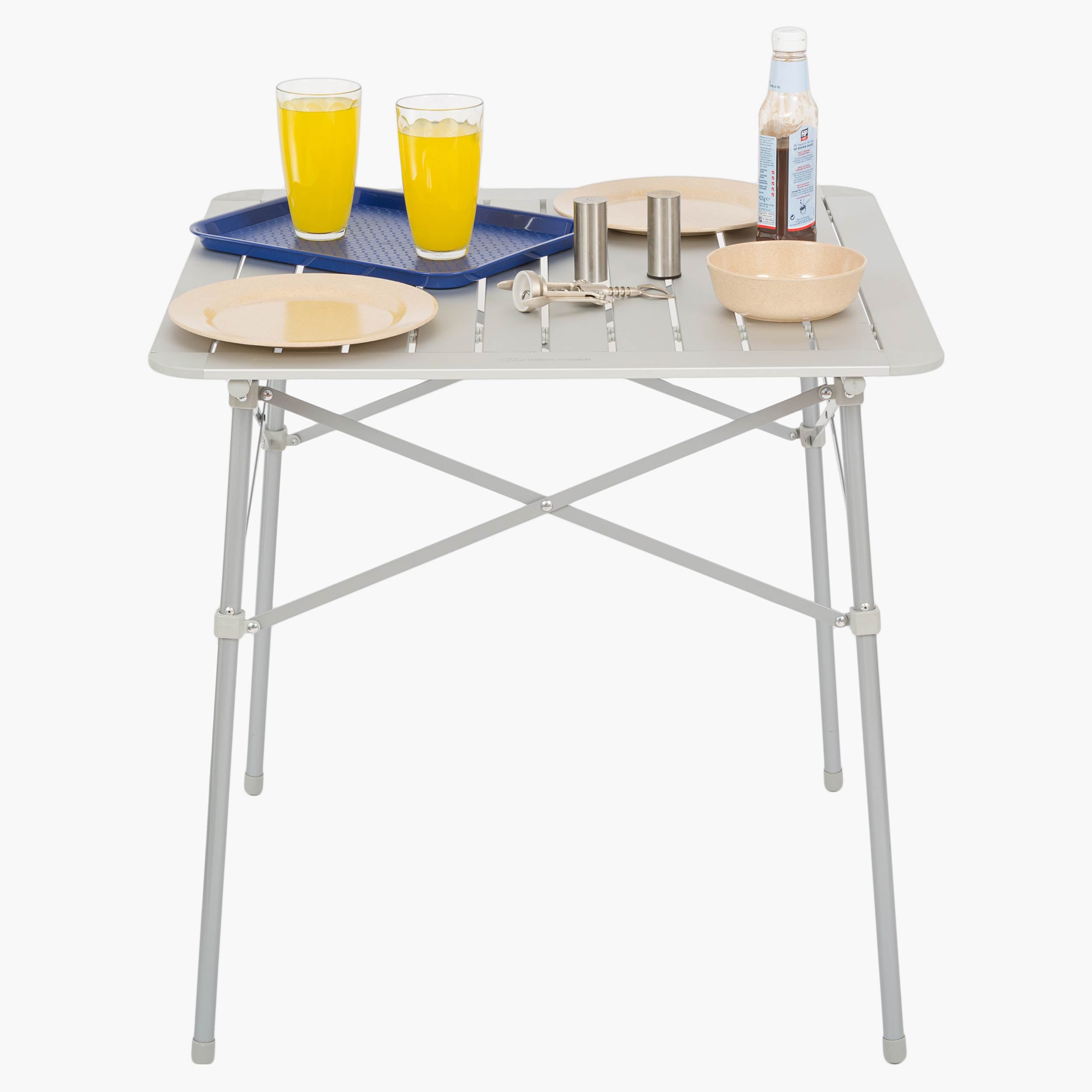 Compact Folding Camping Table Single | Highlander Outdoor