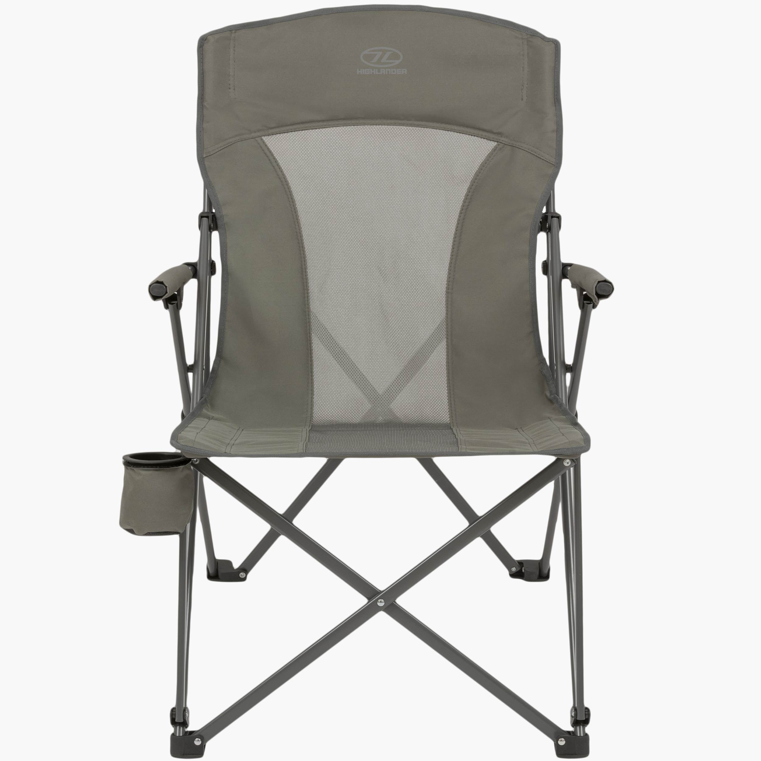 Doune Camping Chair, Charcoal | Highlander Outdoor
