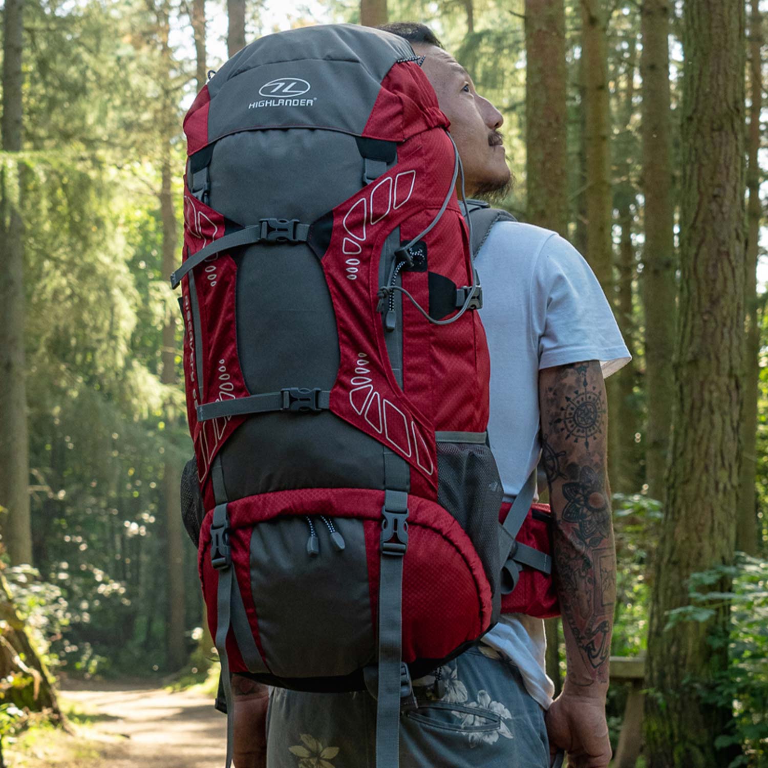 Discovery Rucksack, Black, 65L | Highlander Outdoor