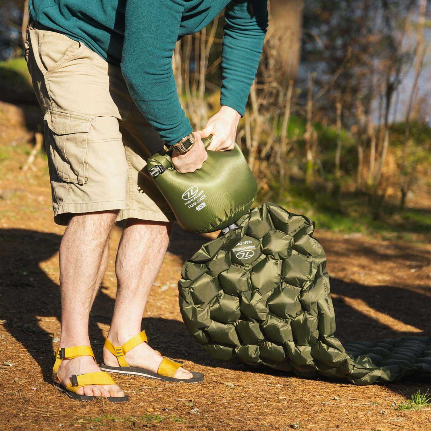 Puff Sack Inflation Drybag, 20L | Highlander Outdoor