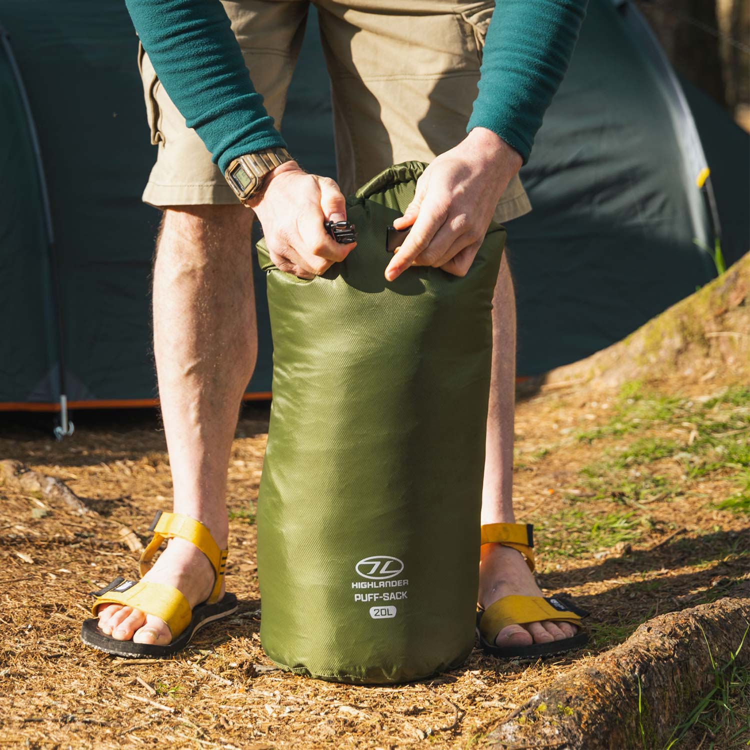 Puff Sack Inflation Drybag, 20L | Highlander Outdoor