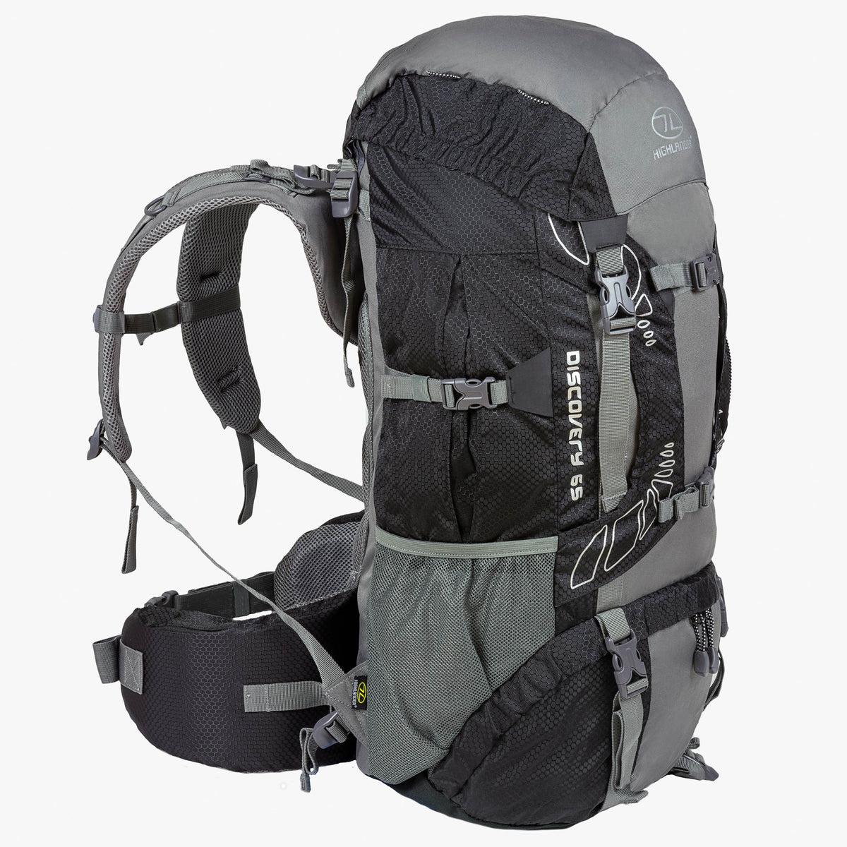 Discovery Rucksack, Black, 65L | Highlander Outdoor