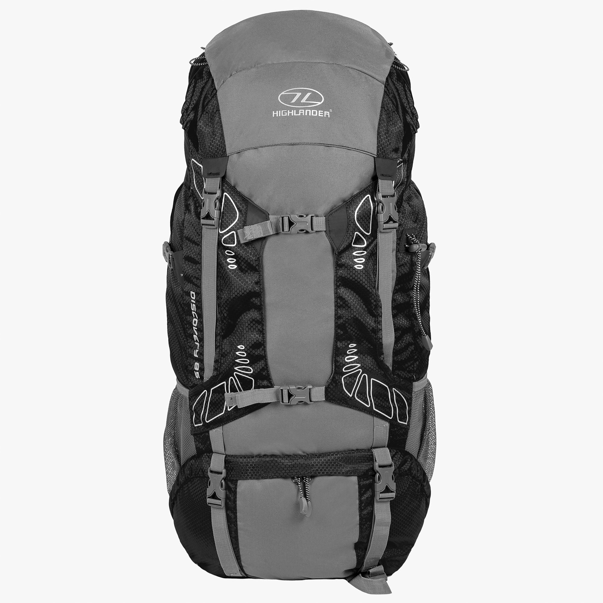 Discovery Rucksack, Black, 85L | Highlander Outdoor