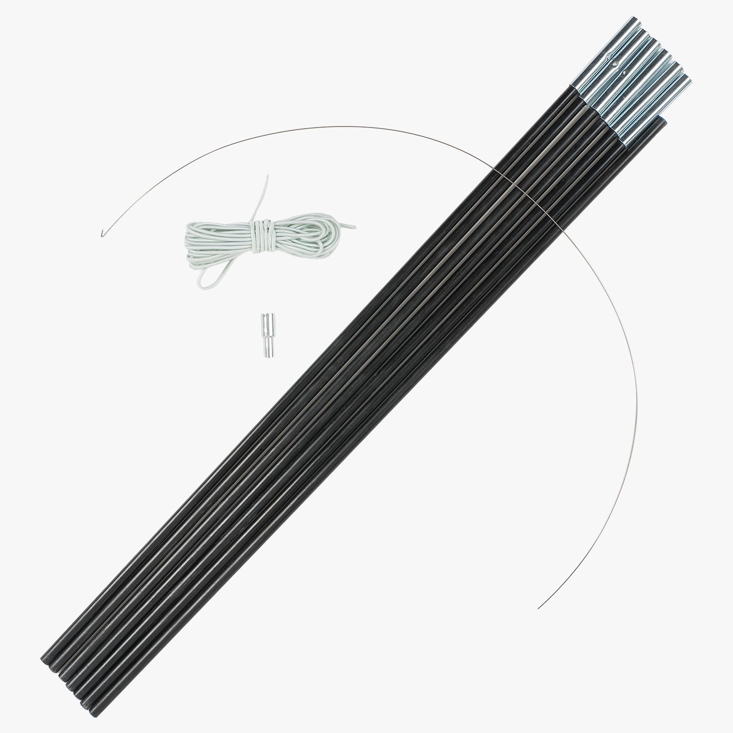 Tent Pole Kit, Fibreglass, 7.9mm | Highlander Outdoor
